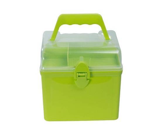 Multipurpose Sq Box-Lime Green