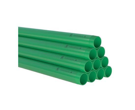 RFL UPVC Thread Pipe 1"X10' Thread (Green) 1 Piece