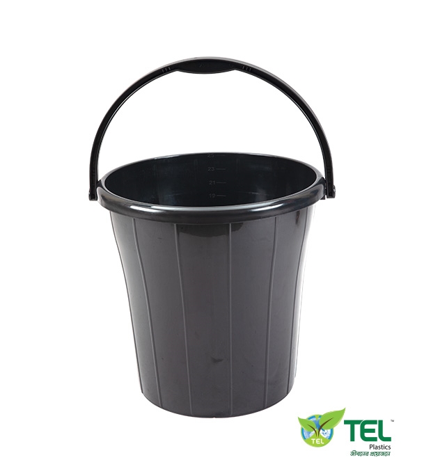 Super Bucket 8L Black-TEL