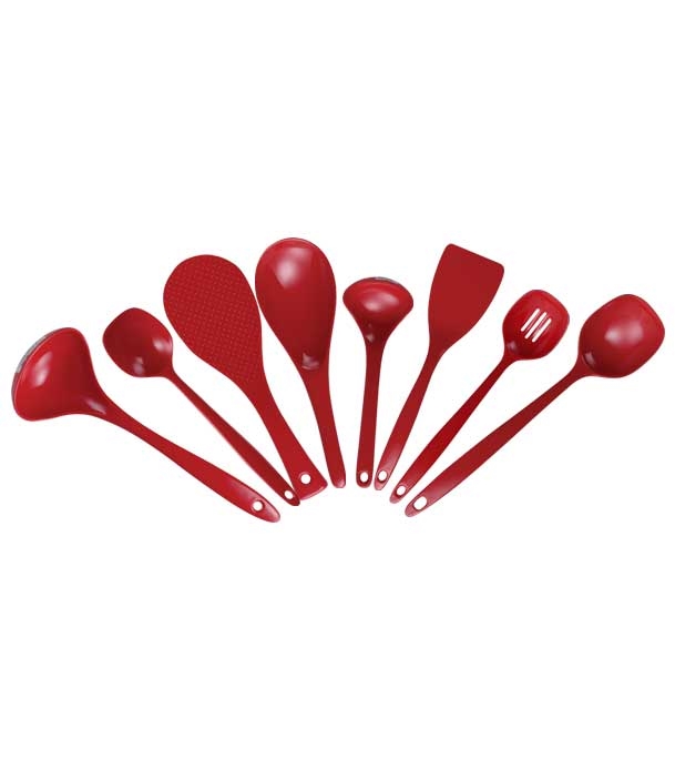 8 Pieces Spoon set- Red