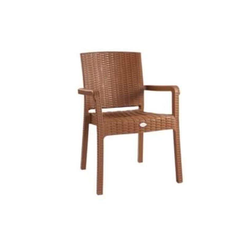 Caino Armless Chair Eagle Brown