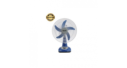 Click Rechargeable Table Fan 12'' Blue