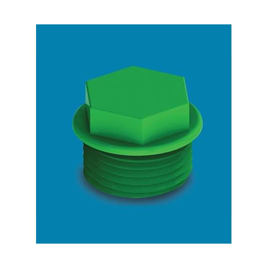Buy RFL uPVC Thread Plug Cap 1.5'' Green Online at Best Price
