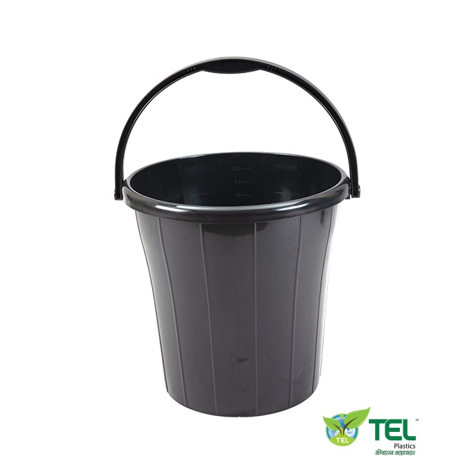 Super Bucket 8L Black-TEL